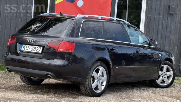 Melns Audi A4 2007 Rīga, ar dzinēja tilpumu 2.00 L un nobraukumu 390 tūkst. km par 1490 €, foto 3 vietnē AUTOMOTO.COM.LV