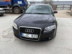 Black Audi A4 2007 in Vilnius, with an engine capacity of 1.99 L and mileage of 259 thousand km for 700 €, photo 3 on AUTOMOTO.COM.LV
