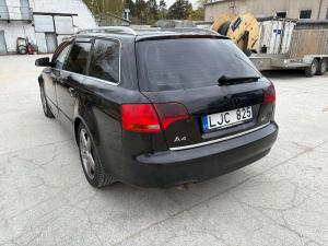 Black Audi A4 2007 in Vilnius, with an engine capacity of 1.99 L and mileage of 259 thousand km for 700 €, photo 6 on AUTOMOTO.COM.LV