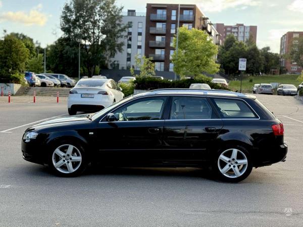 Black Audi A4 2007 in Vilnius, with an engine capacity of 2.00 L and mileage of 289 thousand km for 1850 €, photo 4 on AUTOMOTO.COM.LV