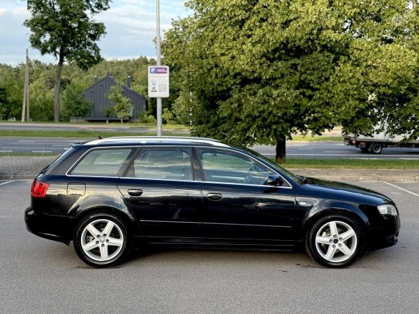Black Audi A4 2007 in Vilnius, with an engine capacity of 2.00 L and mileage of 289 thousand km for 1850 €, photo 7 on AUTOMOTO.COM.LV