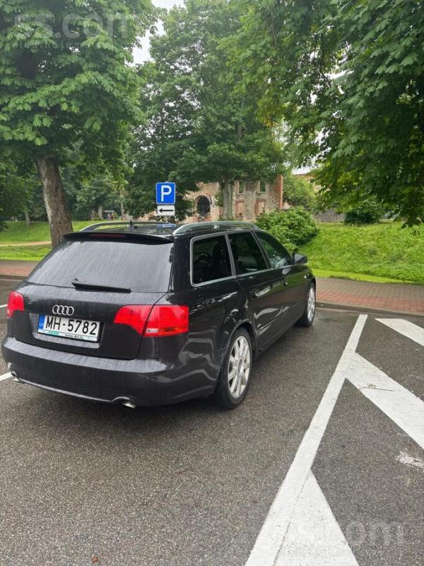 Black Audi A4 2007 in Liepaja, with an engine capacity of 3.00 L and mileage of 381 thousand km for 3200 €, photo 4 on AUTOMOTO.COM.LV