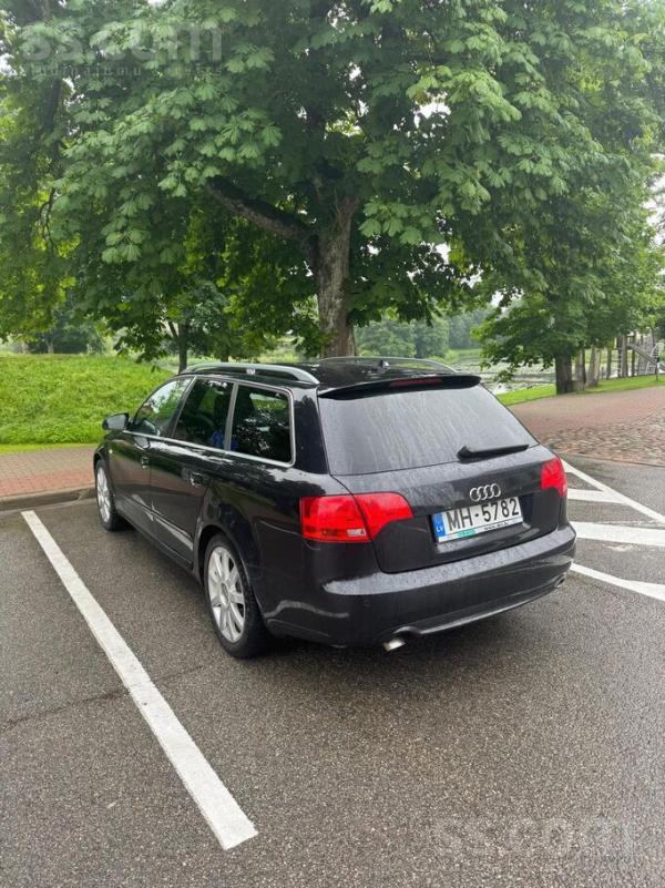 Black Audi A4 2007 in Liepaja, with an engine capacity of 3.00 L and mileage of 381 thousand km for 3200 €, photo 5 on AUTOMOTO.COM.LV