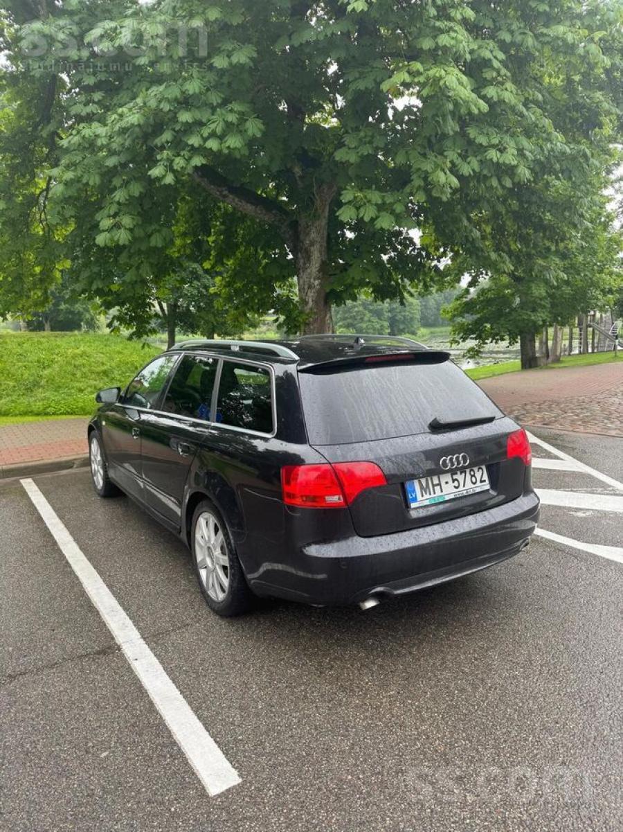 Melns Audi A4 2007 Liepāja, ar dzinēja tilpumu 3.00 L un nobraukumu 381 tūkst. km par 3200 €, foto 6 vietnē AUTOMOTO.COM.LV