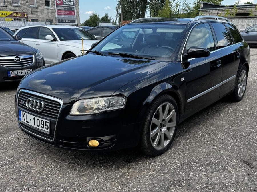 Melns Audi A4 2007 Daugavpils, ar dzinēja tilpumu 2.70 L un nobraukumu 0 tūkst. km par 2300 €, foto 4 vietnē AUTOMOTO.COM.LV