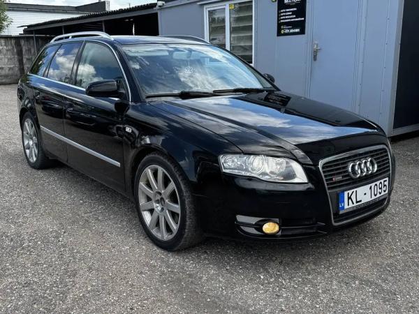 Melns Audi A4 2007 Daugavpils, ar dzinēja tilpumu 2.70 L un nobraukumu 406 tūkst. km par 2300 €, foto 1 vietnē AUTOMOTO.COM.LV