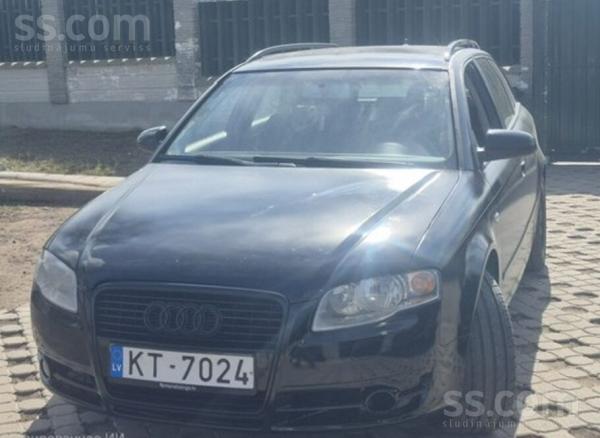 Black Audi A4 2007 in Daugavpils, with an engine capacity of 2.00 L and mileage of 0 thousand km for 1400 €, photo 3 on AUTOMOTO.COM.LV