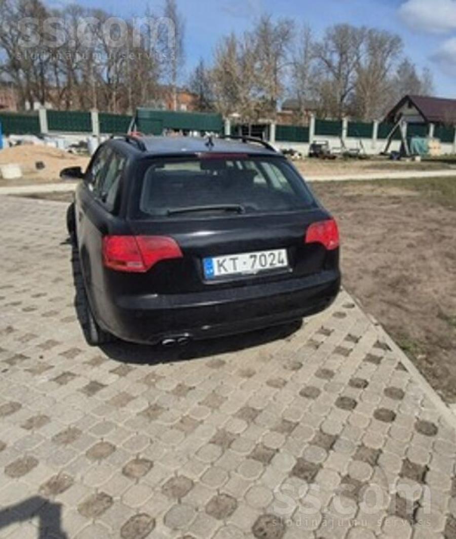Черный Ауди А4 2007 в Даугавпилс, объемом двигателя 2.00 л и пробегом 0 тыс. км за 1400 €, фото 6 на AUTOMOTO.COM.LV