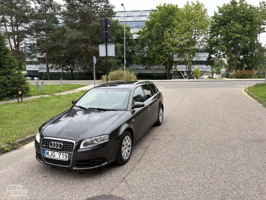 Melns Audi A4 2007 Viļņa, ar dzinēja tilpumu 3.00 L un nobraukumu 360 tūkst. km par 1799 €, foto 1 vietnē AUTOMOTO.COM.LV