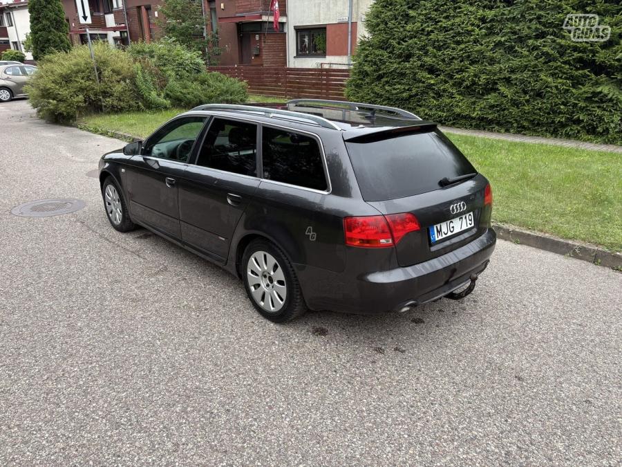 Melns Audi A4 2007 Viļņa, ar dzinēja tilpumu 3.00 L un nobraukumu 360 tūkst. km par 1799 €, foto 4 vietnē AUTOMOTO.COM.LV