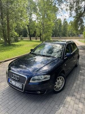 Melns Audi A4 2007 Liepāja, ar dzinēja tilpumu 2.00 L un nobraukumu 348 tūkst. km par 2000 €, foto  vietnē AUTOMOTO.COM.LV