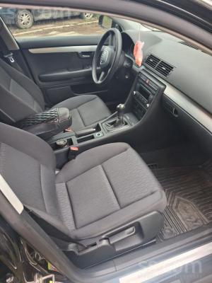 Black Audi A4 2007 in Jekabpils, with an engine capacity of 1.90 L and mileage of 210 thousand km for 3200 €, photo 7 on AUTOMOTO.COM.LV