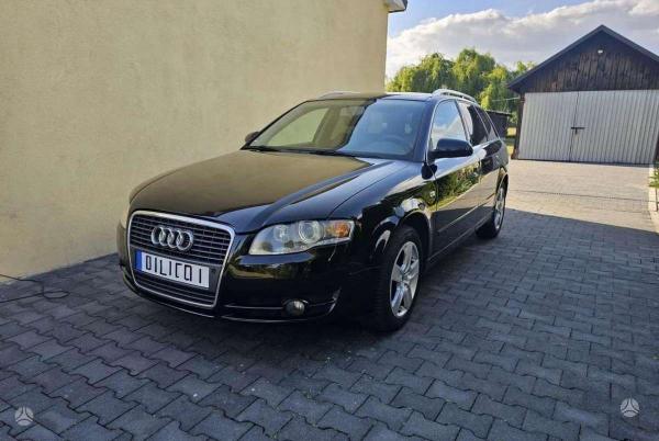 Melns Audi A4 2007 Viļņa, ar dzinēja tilpumu 2.00 L un nobraukumu 289 tūkst. km par 2000 €, foto 1 vietnē AUTOMOTO.COM.LV