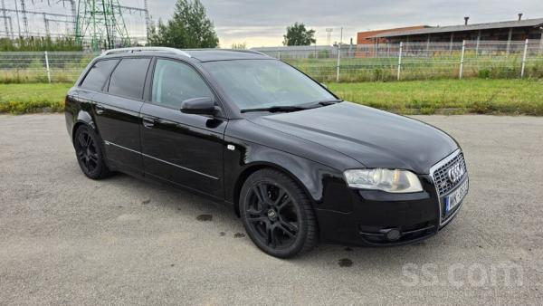 Черный Ауди А4 2007 в Рига, объемом двигателя 2.70 л и пробегом 338 тыс. км за 3200 €, фото 2 на AUTOMOTO.COM.LV