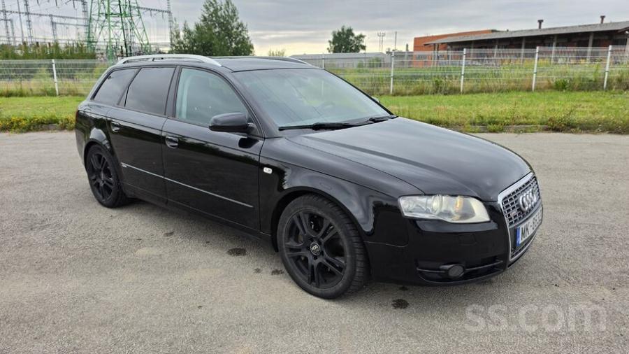Black Audi A4 2007 in Riga, with an engine capacity of 2.70 L and mileage of 338 thousand km for 3200 €, photo 3 on AUTOMOTO.COM.LV