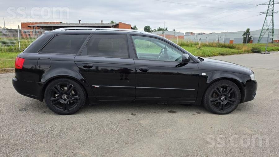 Black Audi A4 2007 in Riga, with an engine capacity of 2.70 L and mileage of 338 thousand km for 3200 €, photo 9 on AUTOMOTO.COM.LV