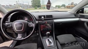 Black Audi A4 2007 in Riga, with an engine capacity of 2.70 L and mileage of 338 thousand km for 3200 €, photo 13 on AUTOMOTO.COM.LV