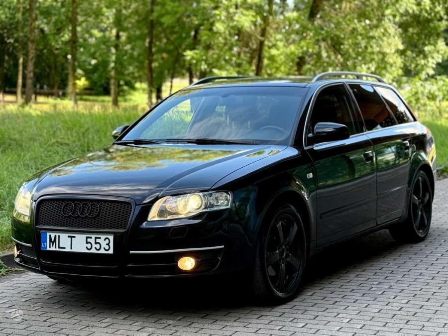 Черный Ауди А4 2007 в Каунас, объемом двигателя 1.99 л и пробегом 250 тыс. км за 3500 €, фото 3 на AUTOMOTO.COM.LV