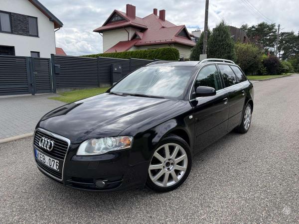 Black Audi A4 2007 in Vilnius, with an engine capacity of 1.99 L and mileage of 240 thousand km for 3200 €, photo 1 on AUTOMOTO.COM.LV