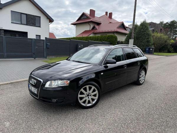 Black Audi A4 2007 in Vilnius, with an engine capacity of 1.99 L and mileage of 240 thousand km for 3200 €, photo 3 on AUTOMOTO.COM.LV