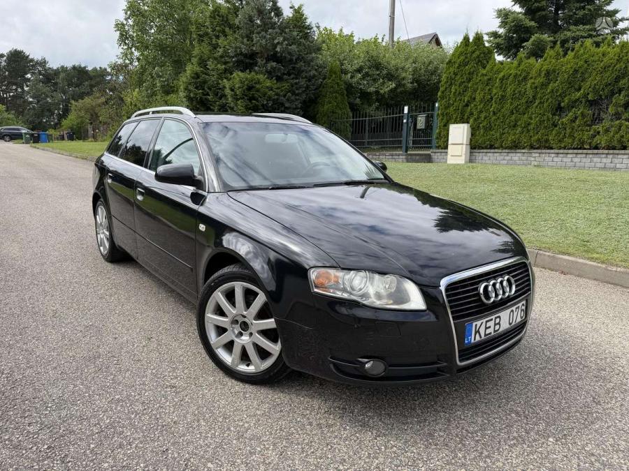 Melns Audi A4 2007 Viļņa, ar dzinēja tilpumu 1.99 L un nobraukumu 240 tūkst. km par 3200 €, foto 6 vietnē AUTOMOTO.COM.LV