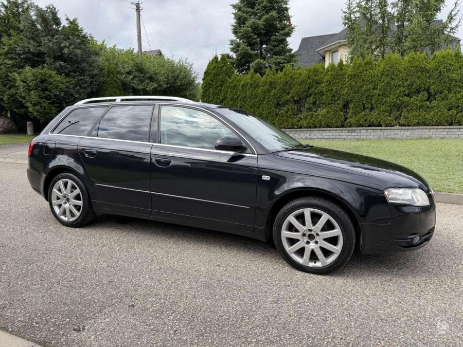 Melns Audi A4 2007 Viļņa, ar dzinēja tilpumu 1.99 L un nobraukumu 240 tūkst. km par 3200 €, foto 9 vietnē AUTOMOTO.COM.LV