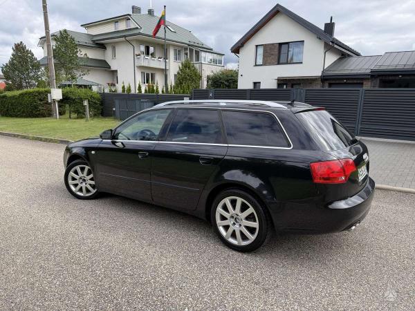 Black Audi A4 2007 in Vilnius, with an engine capacity of 1.99 L and mileage of 240 thousand km for 3200 €, photo 10 on AUTOMOTO.COM.LV