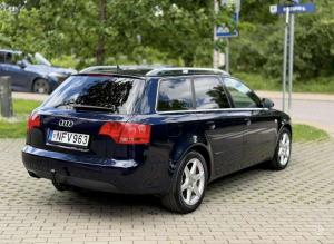 Black Audi A4 2007 in Vilnius, with an engine capacity of 2.00 L and mileage of 299 thousand km for 2900 €, photo 6 on AUTOMOTO.COM.LV