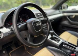 Black Audi A4 2007 in Vilnius, with an engine capacity of 2.00 L and mileage of 299 thousand km for 2900 €, photo 14 on AUTOMOTO.COM.LV