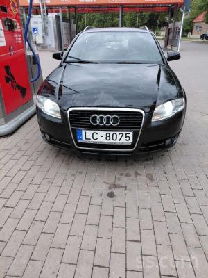 Melns Audi A4 2007 Jelgava, ar dzinēja tilpumu 2.00 L un nobraukumu 299 tūkst. km par 2550 €, foto  vietnē AUTOMOTO.COM.LV