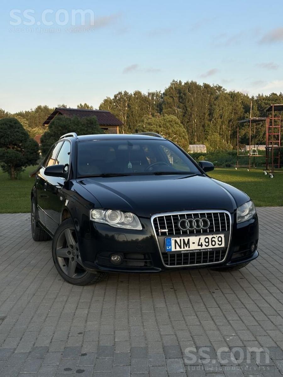 Melns Audi A4 2007 Rīga, ar dzinēja tilpumu 2.00 L un nobraukumu 327 tūkst. km par 2500 €, foto 1 vietnē AUTOMOTO.COM.LV
