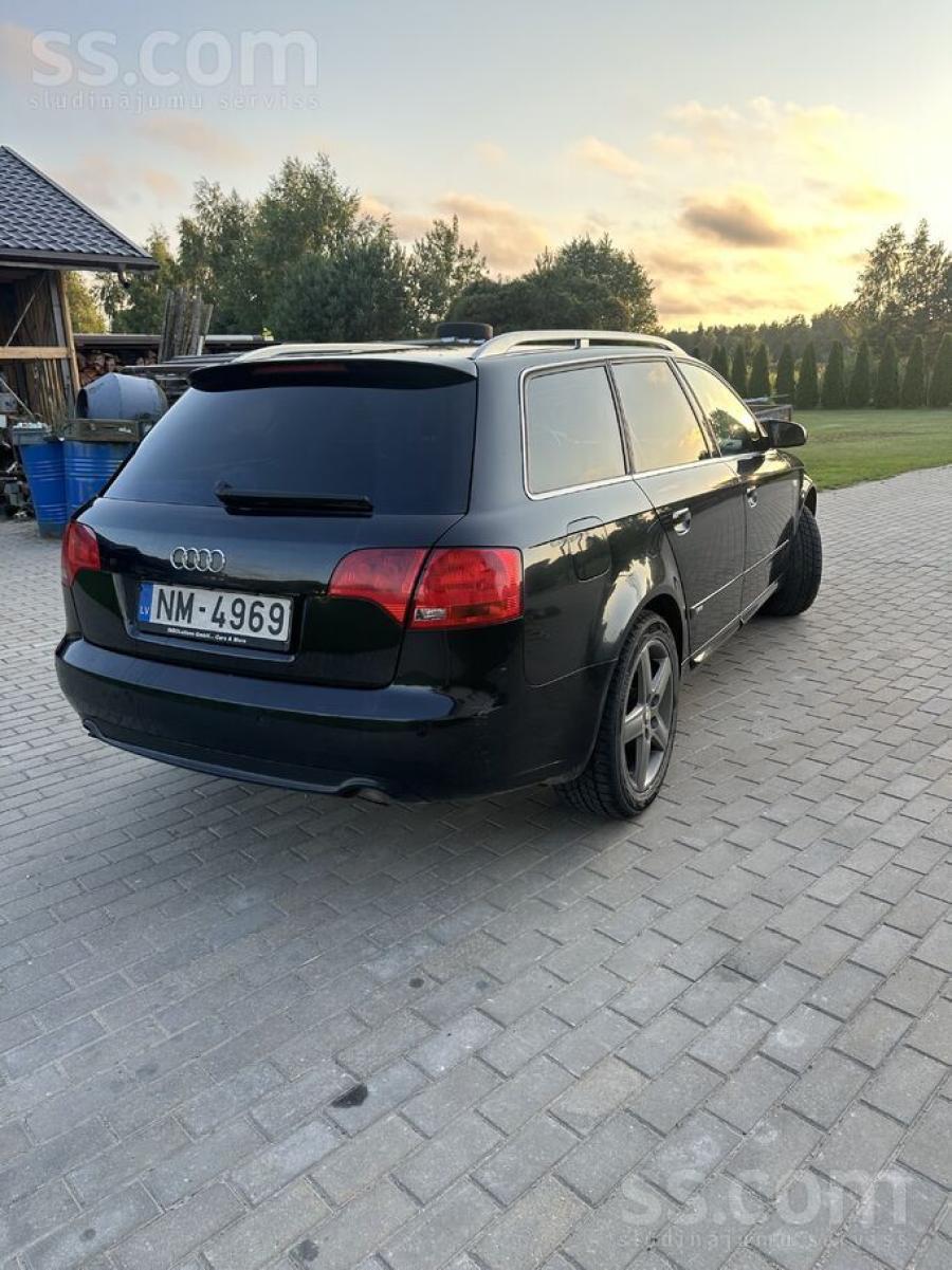 Melns Audi A4 2007 Rīga, ar dzinēja tilpumu 2.00 L un nobraukumu 327 tūkst. km par 2500 €, foto 4 vietnē AUTOMOTO.COM.LV