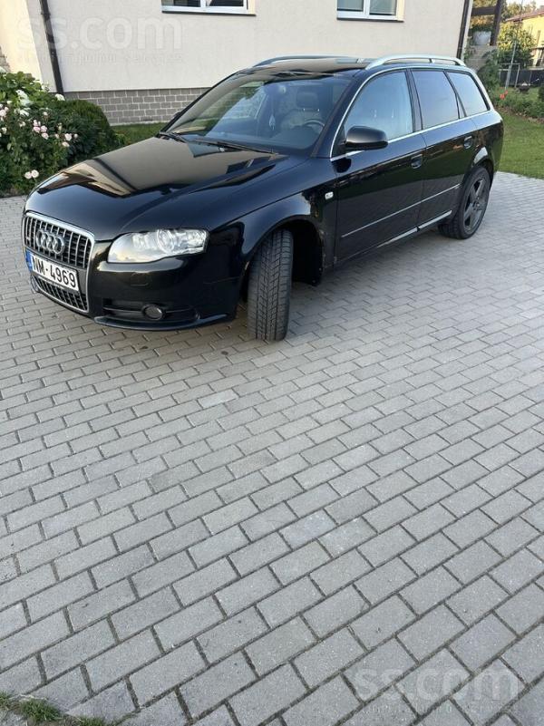 Melns Audi A4 2007 Rīga, ar dzinēja tilpumu 2.00 L un nobraukumu 327 tūkst. km par 2500 €, foto 4 vietnē AUTOMOTO.COM.LV
