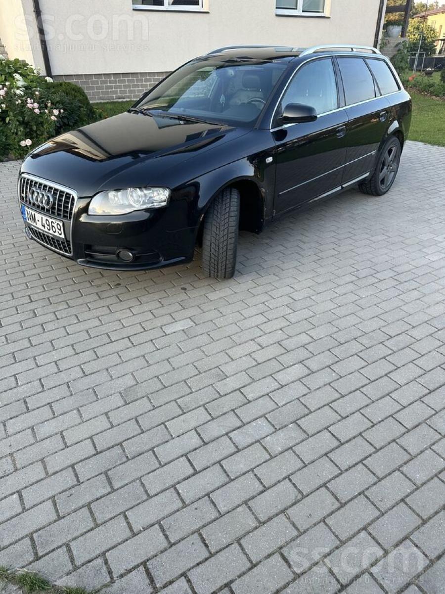 Melns Audi A4 2007 Rīga, ar dzinēja tilpumu 2.00 L un nobraukumu 327 tūkst. km par 2500 €, foto 5 vietnē AUTOMOTO.COM.LV