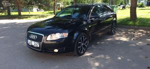 Melns Audi A4 2007 Šilutė, ar dzinēja tilpumu 2.00 L un nobraukumu 314 tūkst. km par 2550 €, foto  vietnē AUTOMOTO.COM.LV