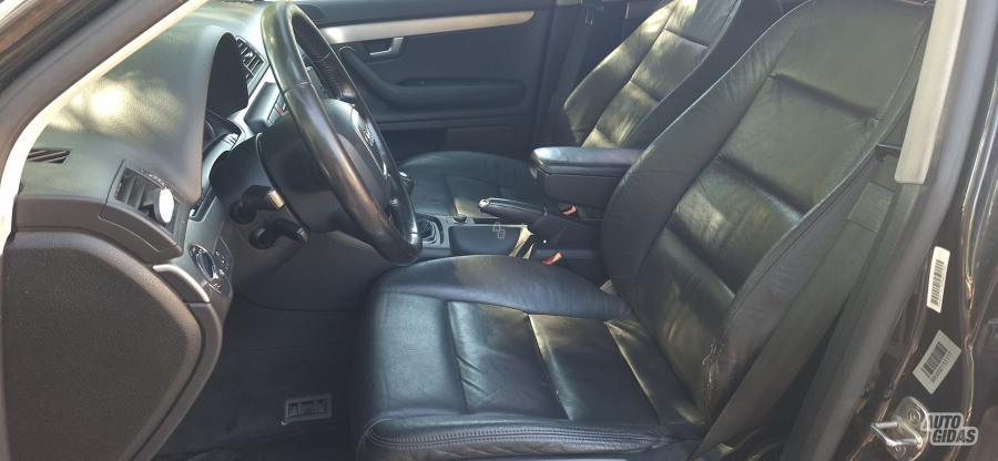 Black Audi A4 2007 in Silute, with an engine capacity of 2.00 L and mileage of 314 thousand km for 2550 €, photo 8 on AUTOMOTO.COM.LV