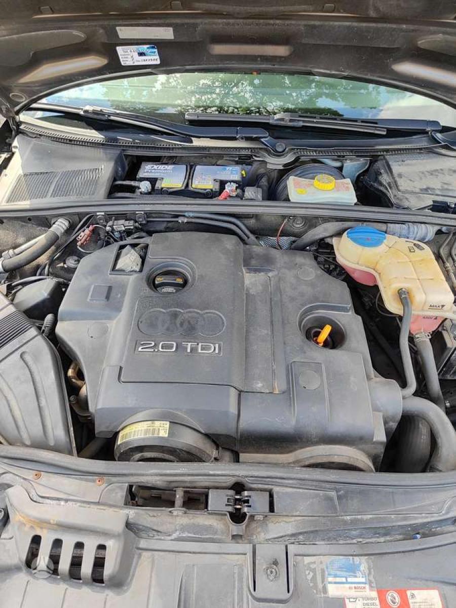 Black Audi A4 2007 in Marijampole, with an engine capacity of 1.97 L and mileage of 220 thousand km for 3500 €, photo 4 on AUTOMOTO.COM.LV
