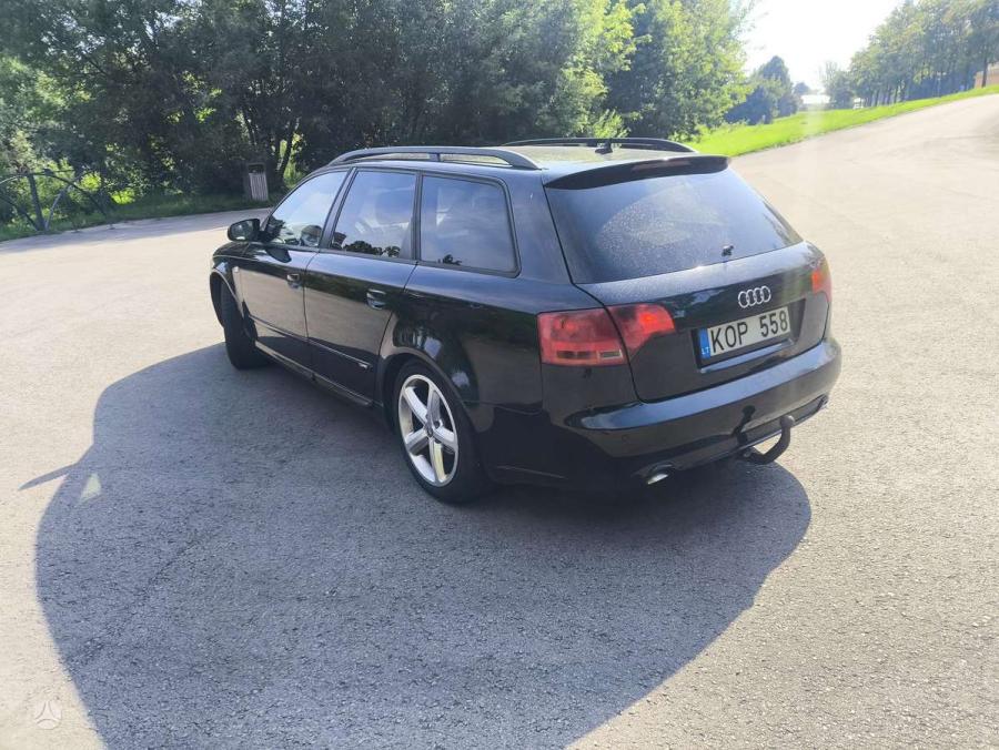 Melns Audi A4 2007 Panevēža, ar dzinēja tilpumu 1.97 L un nobraukumu 362 tūkst. km par 2200 €, foto 9 vietnē AUTOMOTO.COM.LV