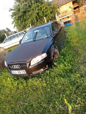 Black Audi A4 2007 in Saldus, with an engine capacity of 2.00 L and mileage of 0 thousand km for 750 €, photo  on AUTOMOTO.COM.LV