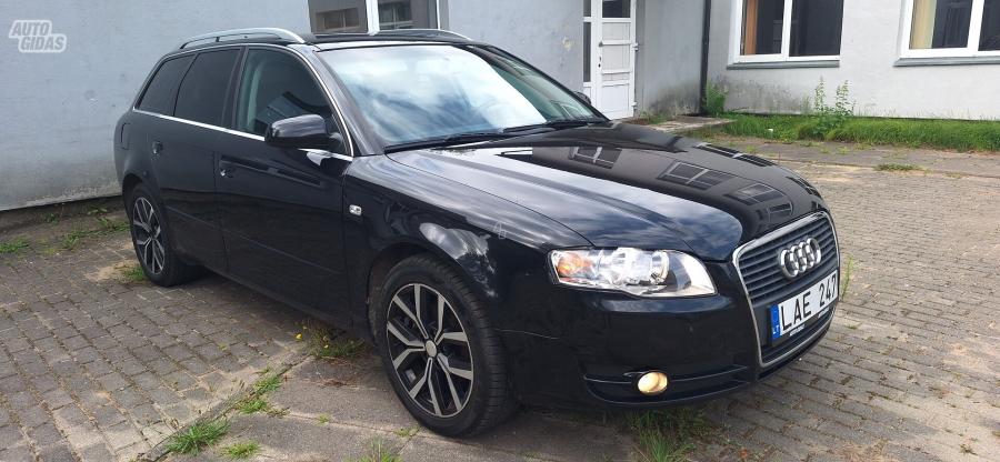 Black Audi A4 2007 in Silute, with an engine capacity of 2.00 L and mileage of 314 thousand km for 2450 €, photo 3 on AUTOMOTO.COM.LV