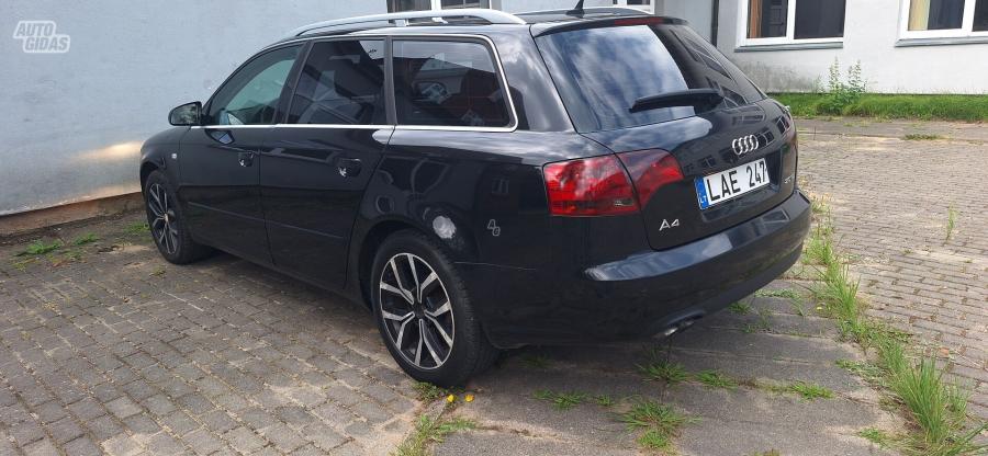 Black Audi A4 2007 in Silute, with an engine capacity of 2.00 L and mileage of 314 thousand km for 2450 €, photo 4 on AUTOMOTO.COM.LV