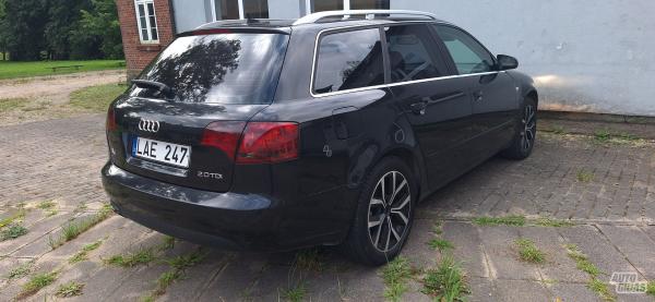 Black Audi A4 2007 in Silute, with an engine capacity of 2.00 L and mileage of 314 thousand km for 2450 €, photo 4 on AUTOMOTO.COM.LV