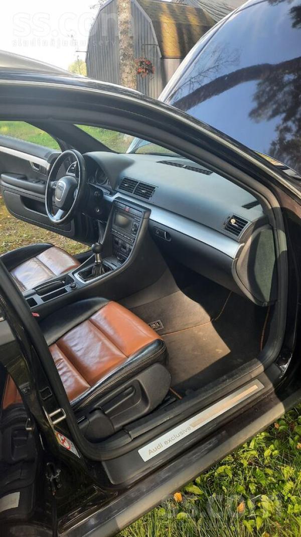 Melns Audi A4 2007 Rīga, ar dzinēja tilpumu 2.00 L un nobraukumu 492 tūkst. km par 1700 €, foto 5 vietnē AUTOMOTO.COM.LV