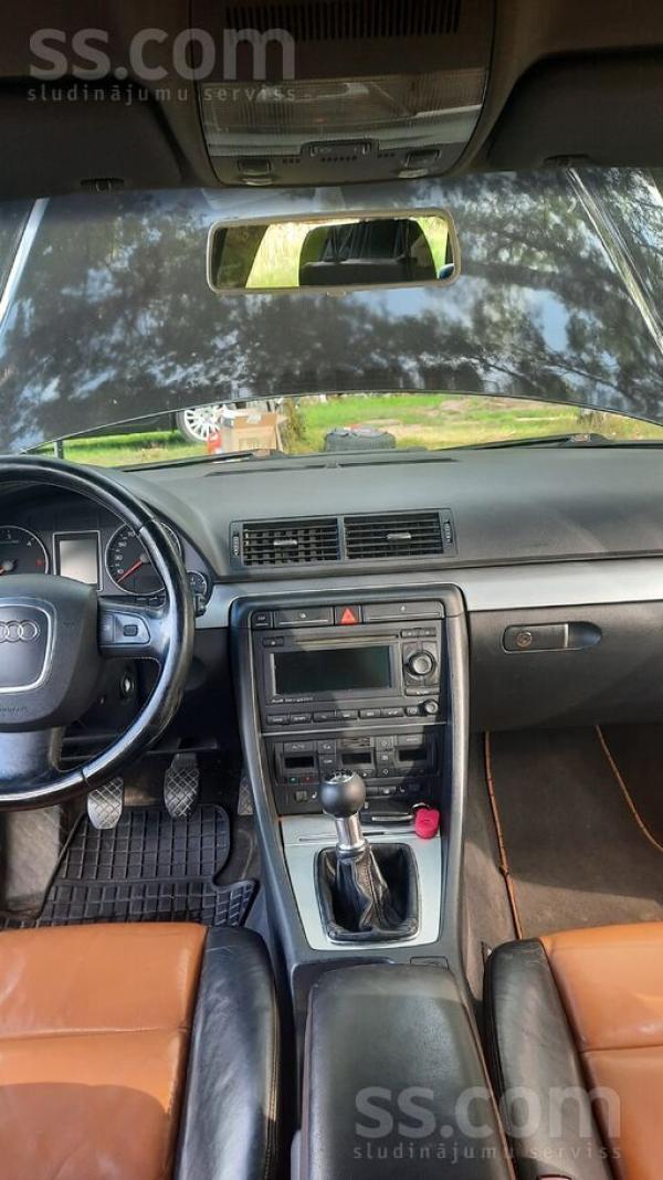 Melns Audi A4 2007 Rīga, ar dzinēja tilpumu 2.00 L un nobraukumu 492 tūkst. km par 1700 €, foto 7 vietnē AUTOMOTO.COM.LV