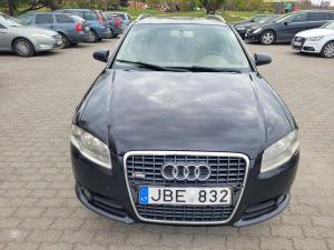 Black Audi A4 2007 in Alytus, with an engine capacity of 1.97 L and mileage of 334 thousand km for 2550 €, photo  on AUTOMOTO.COM.LV