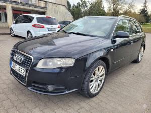 Black Audi A4 2007 in Alytus, with an engine capacity of 1.97 L and mileage of 334 thousand km for 2550 €, photo 4 on AUTOMOTO.COM.LV