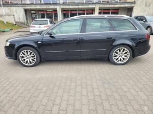 Black Audi A4 2007 in Alytus, with an engine capacity of 1.97 L and mileage of 334 thousand km for 2550 €, photo 6 on AUTOMOTO.COM.LV