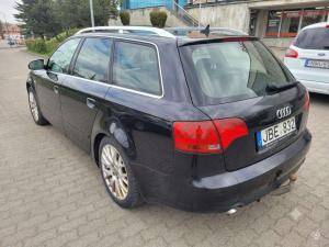 Black Audi A4 2007 in Alytus, with an engine capacity of 1.97 L and mileage of 334 thousand km for 2550 €, photo 8 on AUTOMOTO.COM.LV