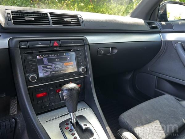 Melns Audi A4 2007 Rīga, ar dzinēja tilpumu 2.00 L un nobraukumu 373 tūkst. km par 4200 €, foto 9 vietnē AUTOMOTO.COM.LV