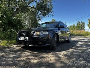 Black Audi A4 2007 in Riga, with an engine capacity of 2.00 L and mileage of 373 thousand km for 4200 €, photo  on AUTOMOTO.COM.LV